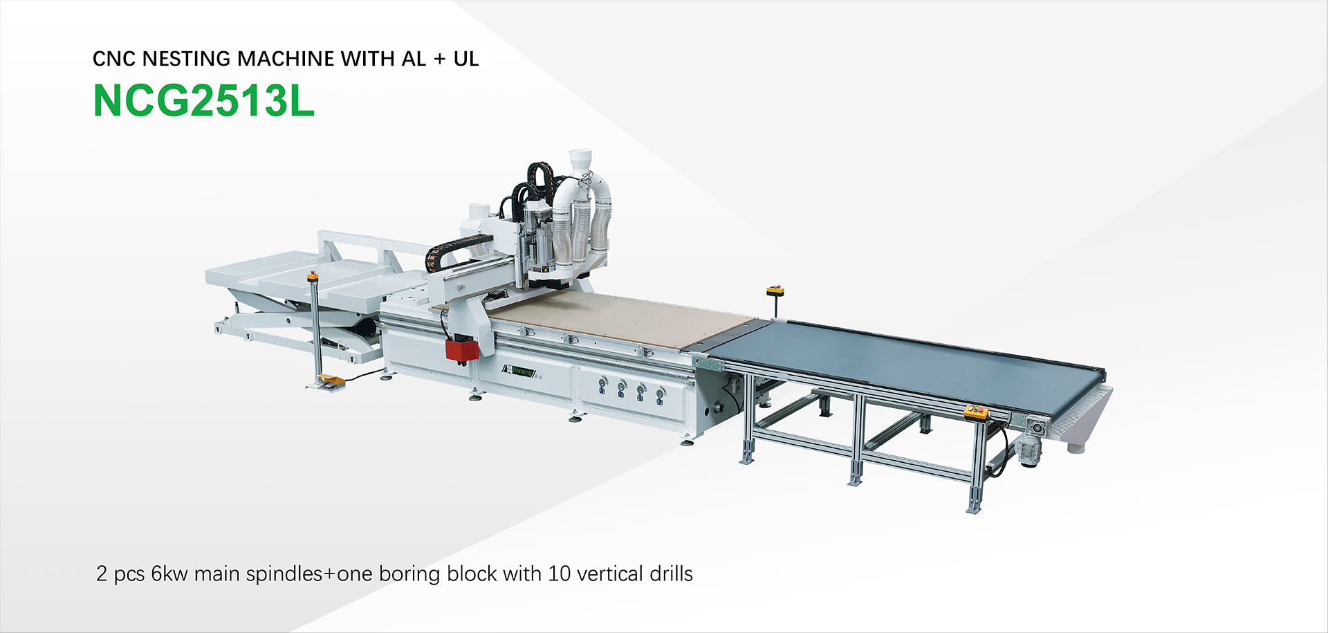 CNC Nesting Machine with AL+UL -Nanxing Machinery